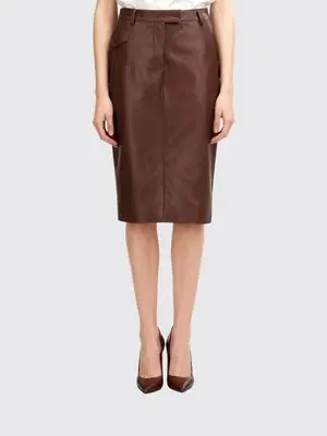 Giuseppe Di Morabito Leather Skirt