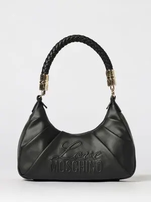 Moschino Polyurethane Bag - Black