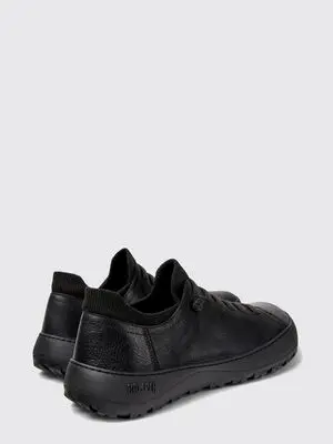 Camper Peu Serra Grained Leather Slip-on Sneakers With Vibram Sole