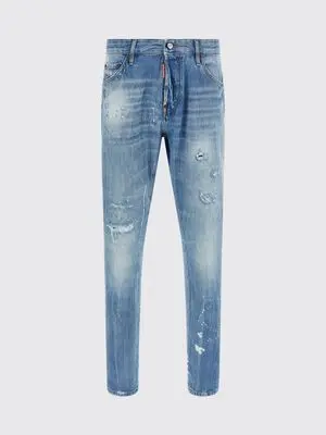 Dsquared2 Distressed Slim Fit Jeans