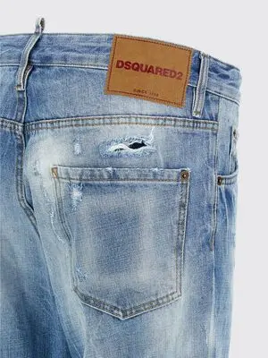 Dsquared2 Distressed Slim Fit Jeans