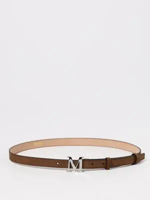Max Mara Logo Belt - Brown