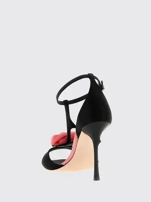 ROGER VIVIER Floral Embellished Heeled Sandals