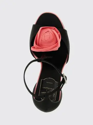 ROGER VIVIER Floral Embellished Heeled Sandals