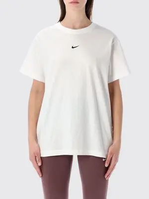 Nike Relaxed Cotton T-shirts With Logo - White