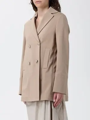 CIRCOLO 1901 Double-breasted Cotton Coat - Brown