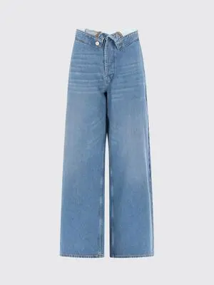 AMISH SUPPLIES Wideleg Cotton Jeans