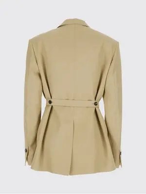 TELA Double-breasted Blazer - Beige