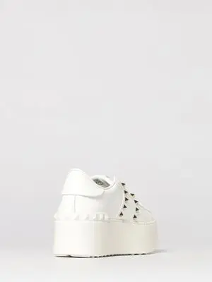 Valentino Garavani Rockstud Untitled Platform Leather Sneakers