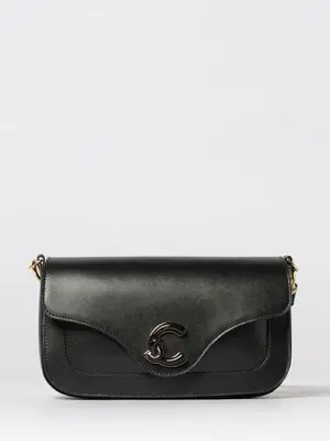 COCCINELLE Shoulder Bag With Logo Clasp - Black