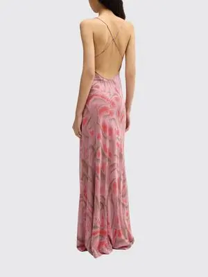 MARGHERITA MACCAPANI Printed Viscose Maxi Dress