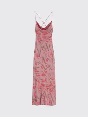 MARGHERITA MACCAPANI Printed Viscose Maxi Dress