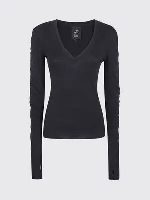THOM KROM Long Sleeve Ruched Jumper