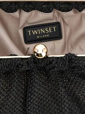 TWINSET Raffia Clutch