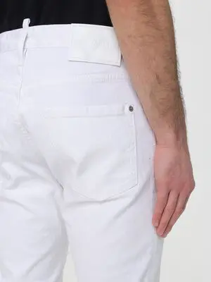 Dsquared2 Dyed Teddy Stretch Denim Jeans - White