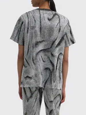MARGHERITA MACCAPANI Viscose T-shirt With Abstract Pattern