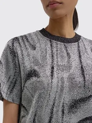 MARGHERITA MACCAPANI Viscose T-shirt With Abstract Pattern