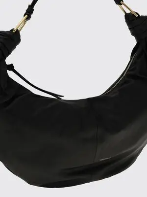 COCCINELLE Shoulder Bag With Knot Detail - Black