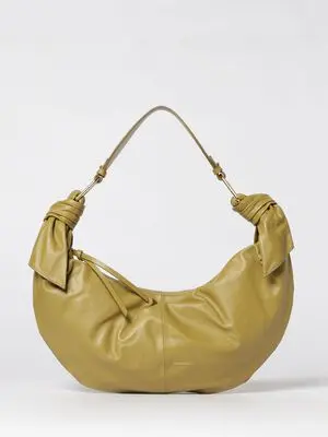 COCCINELLE Shoulder Bag With Knot Detail - Grey