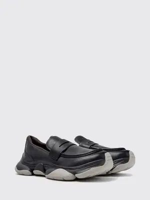 Camper Smooth Calf Leather Loafers With Vibram Sole