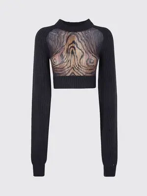 JEAN PAUL GAULTIER Top Colour - Black