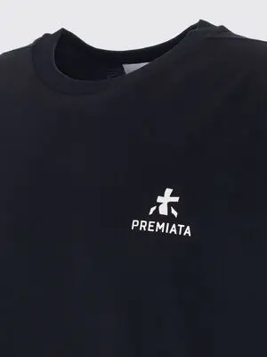 Premiata Cotton T-shirt With Logo - Black