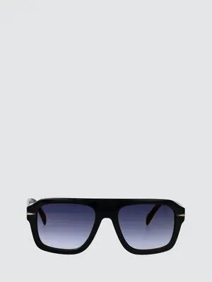 DB EYEWEAR BY DAVID BECKHAM Aviator Sunglasses In Tortoiseshell Acetate