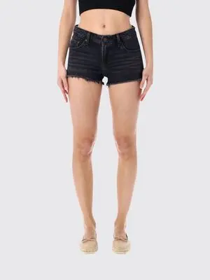 LEVI'S Cotton Denim Shorts - Black