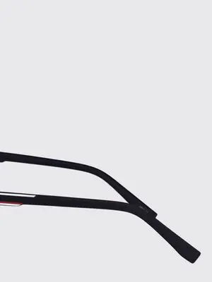Lacoste Rectangular Frame Aviator Sunglasses In Acetate With Dark Lenses