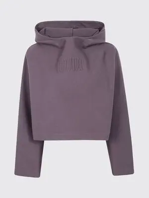 JEAN PAUL GAULTIER Cropped Hoodie With Debossed Logo