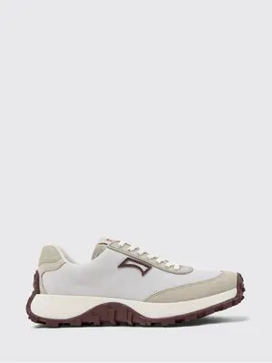 Camper Drift Trail Recycled Polyester And Leather Sneakers - Grey