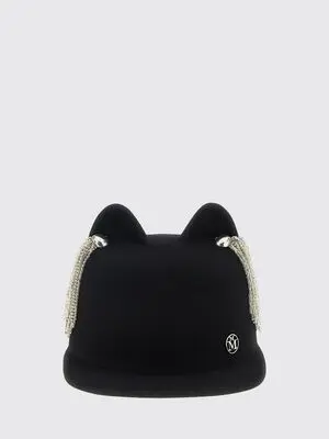 MAISON MICHEL Embellished Hat