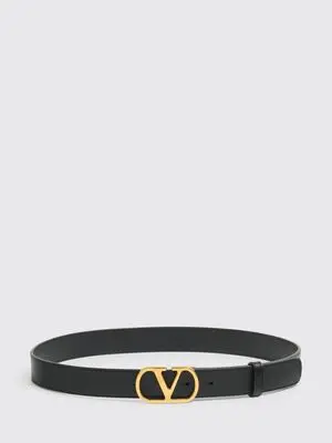Valentino Garavani Vlogo Belt - Black
