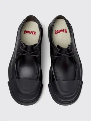 Camper Junction Leather And Rubber Derby Shoes