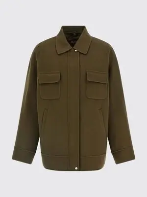 Max Mara Button-front Collared Jacket With Flap Pockets
