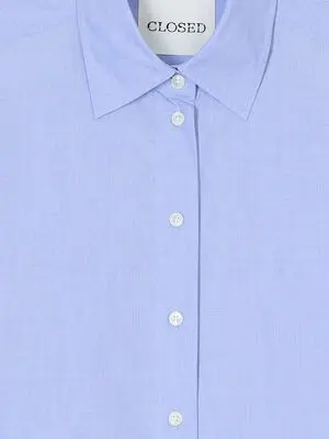 Closed Shirt Organic Cotton, Relaxed Fit, Long Sleeve - Blue 1