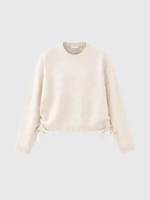 GANNI Wool Crew-neck Pullover