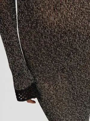 MARGHERITA MACCAPANI Sara Long Dress In Cotton Blend Knit