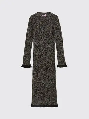 MARGHERITA MACCAPANI Sara Long Dress In Cotton Blend Knit