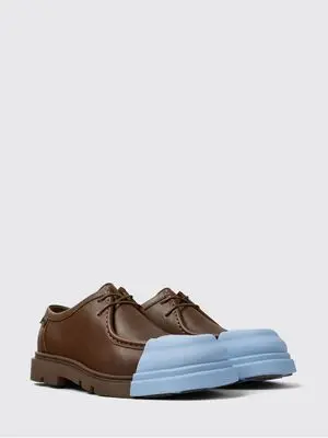 Camper Junction Leather And Rubber Derby Shoes