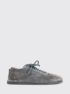 Marsèll Sancrespella Bi Distressed Denim Derby Shoes - Black