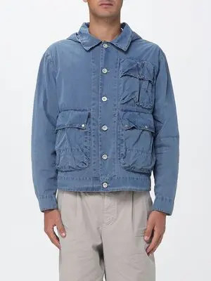 C.P. COMPANY 50 Fili Hooded Denim Jacket With Lenses - Grey