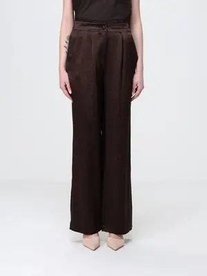 Liu Jo Satin Palazzo Trousers - Black