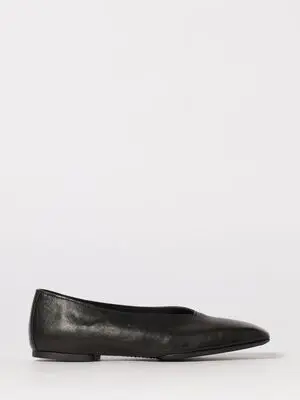 Rick Owens Leather Ballerina Flats - Black