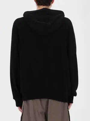 Rick Owens Cotton Zip-up Hoodie - Black