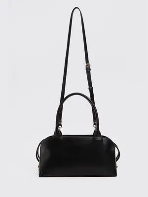 TWINSET Faux Leather Bucket Bag With Drawstring Closure
