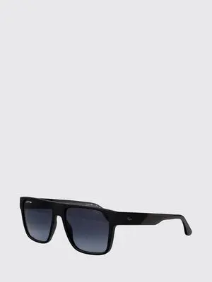 Lacoste Acetate Aviator Sunglasses With Dark Lenses - Black