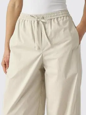 MEIMEIJ Cotton Blend Trousers With Drawstring