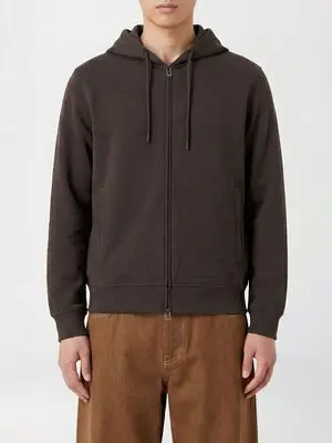 Emporio Armani Cotton Blend Hoodie - Grey