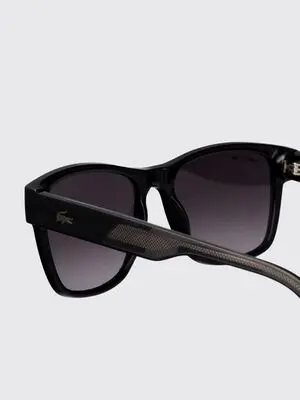Lacoste Aviator Sunglasses In Acetate With Tone-on-tone Monogram
